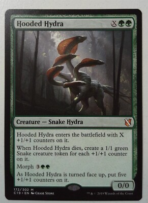 Hooded Hydra *Mythic Rare* Magic MtG x1 Commander 2019 | eBay