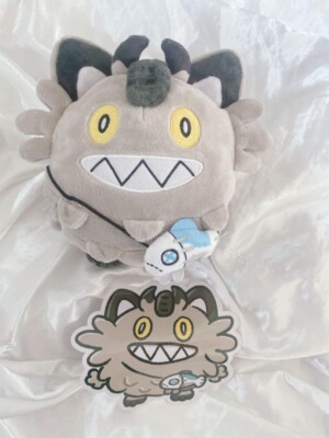 Galar Meowth Galar Nyaasunohi Fluffy Dakimakura pokemon center stuffed ...