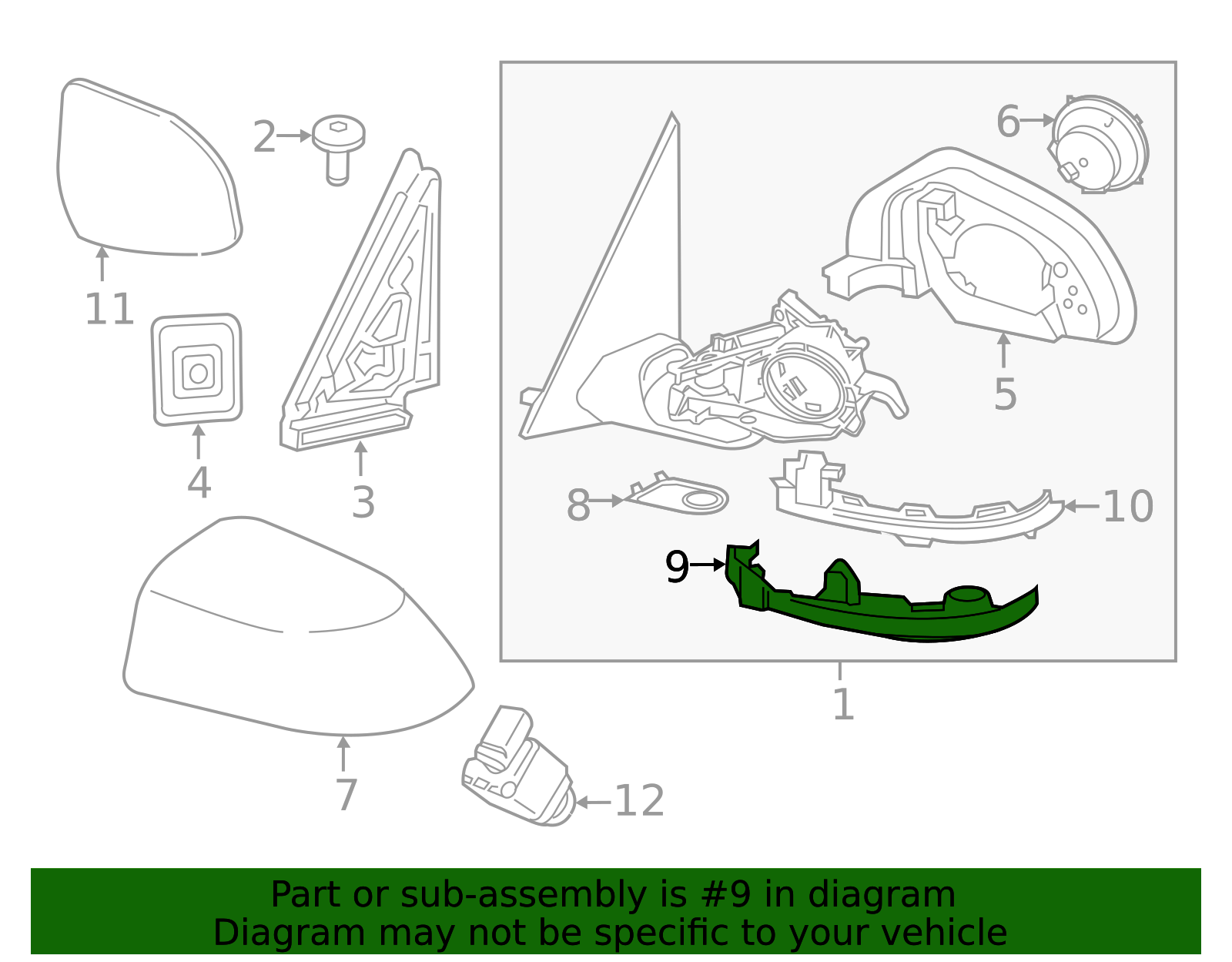 Genuine BMW OEM 51167468253 Lower Housing Section Left for sale online ...