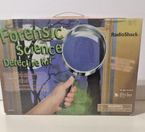 Vintage Radio Shack Forensic Science Detective Kit Stock Ages 8 On Up ...