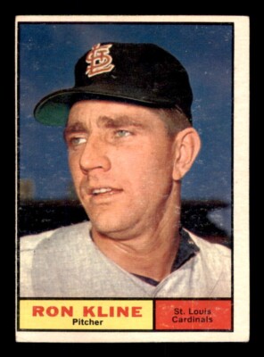 1961 Topps Baseball #127 Ron Kline VG *e2 | eBay