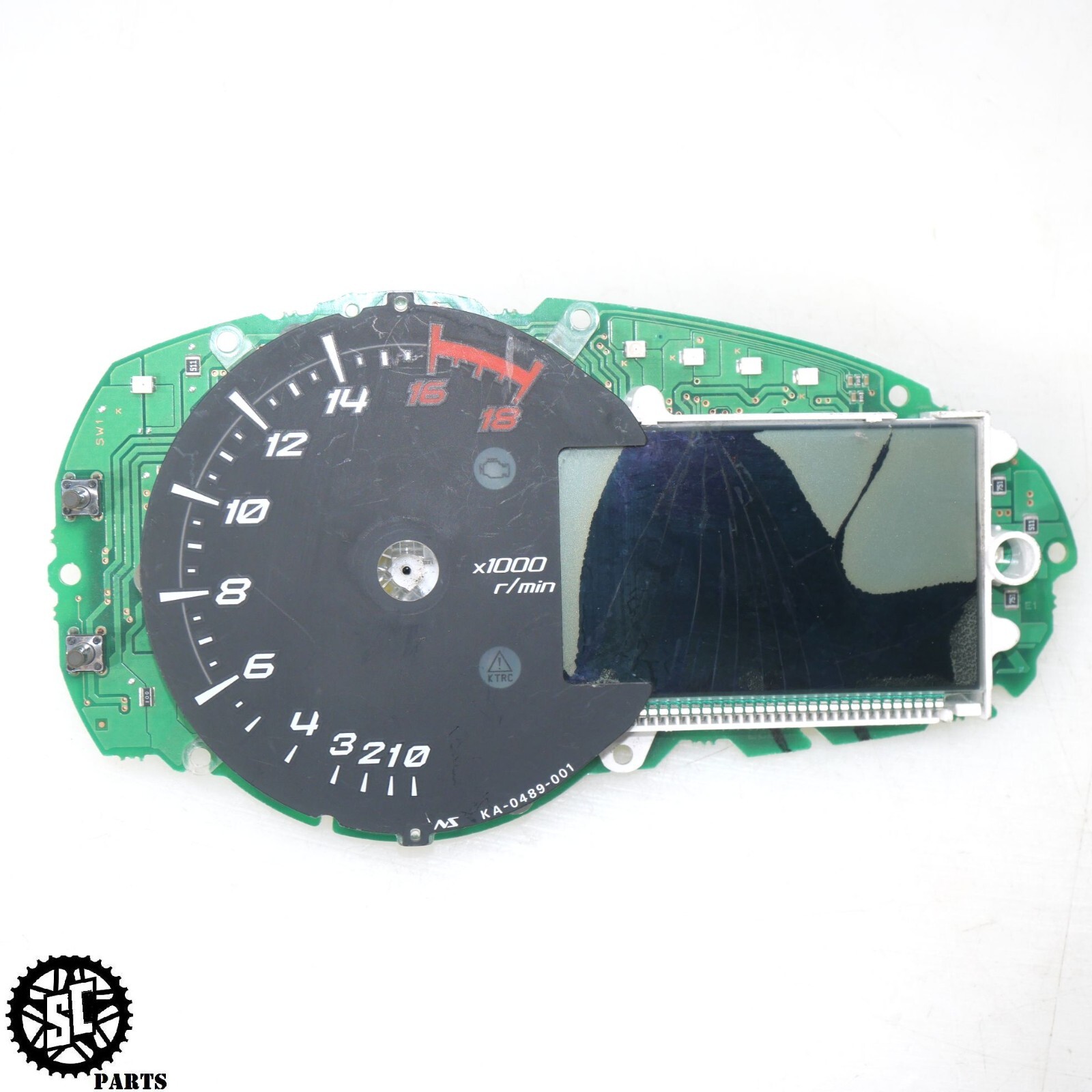13-18 2015 KAWASAKI NINJA ZX6R INSTRUMENT CLUSTER SPEEDOMETER GAUGES ...