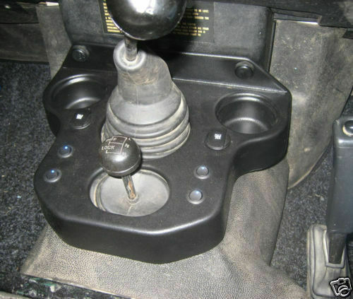 RDX LAND ROVER CENTRE CUP CONSOLE CUBBY BOX DEFENDER 300TDI + TD5 | eBay