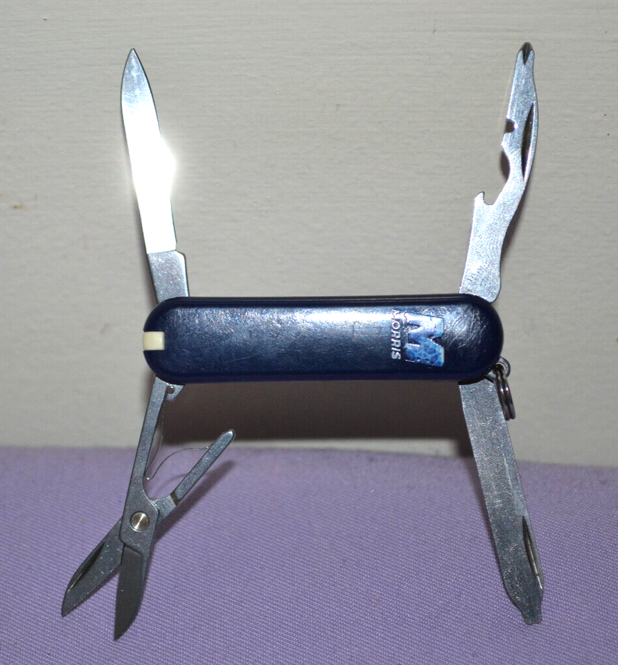 Genuine Victorinox Rambler Swiss Army 58mm Dark Blue Multi-Tool Knife ...