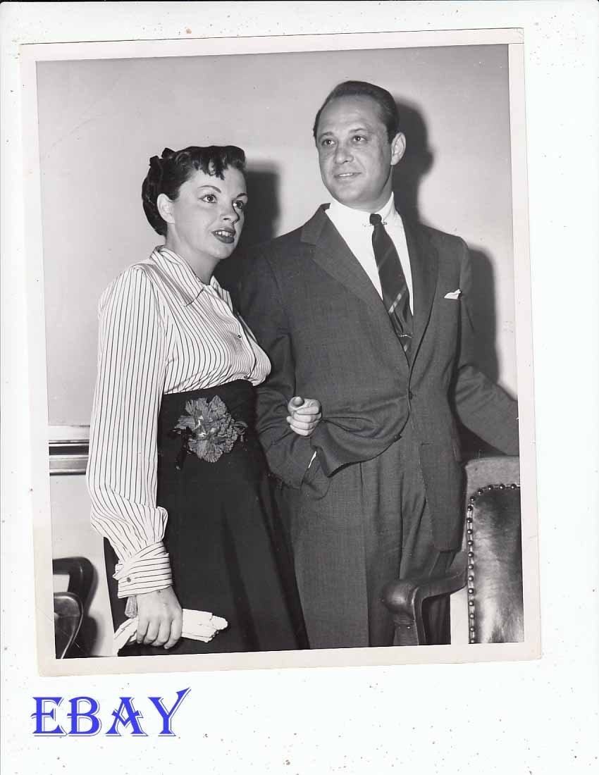 Judy Garland And Sid Luft