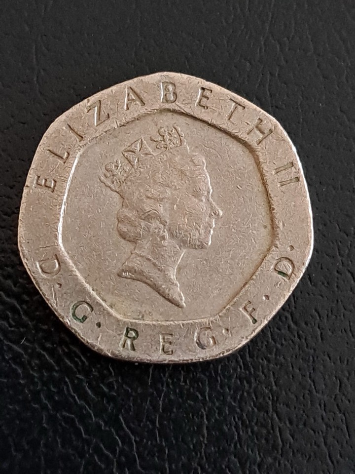 5 Piece Rare 20p Coins Assorted Dates | eBay