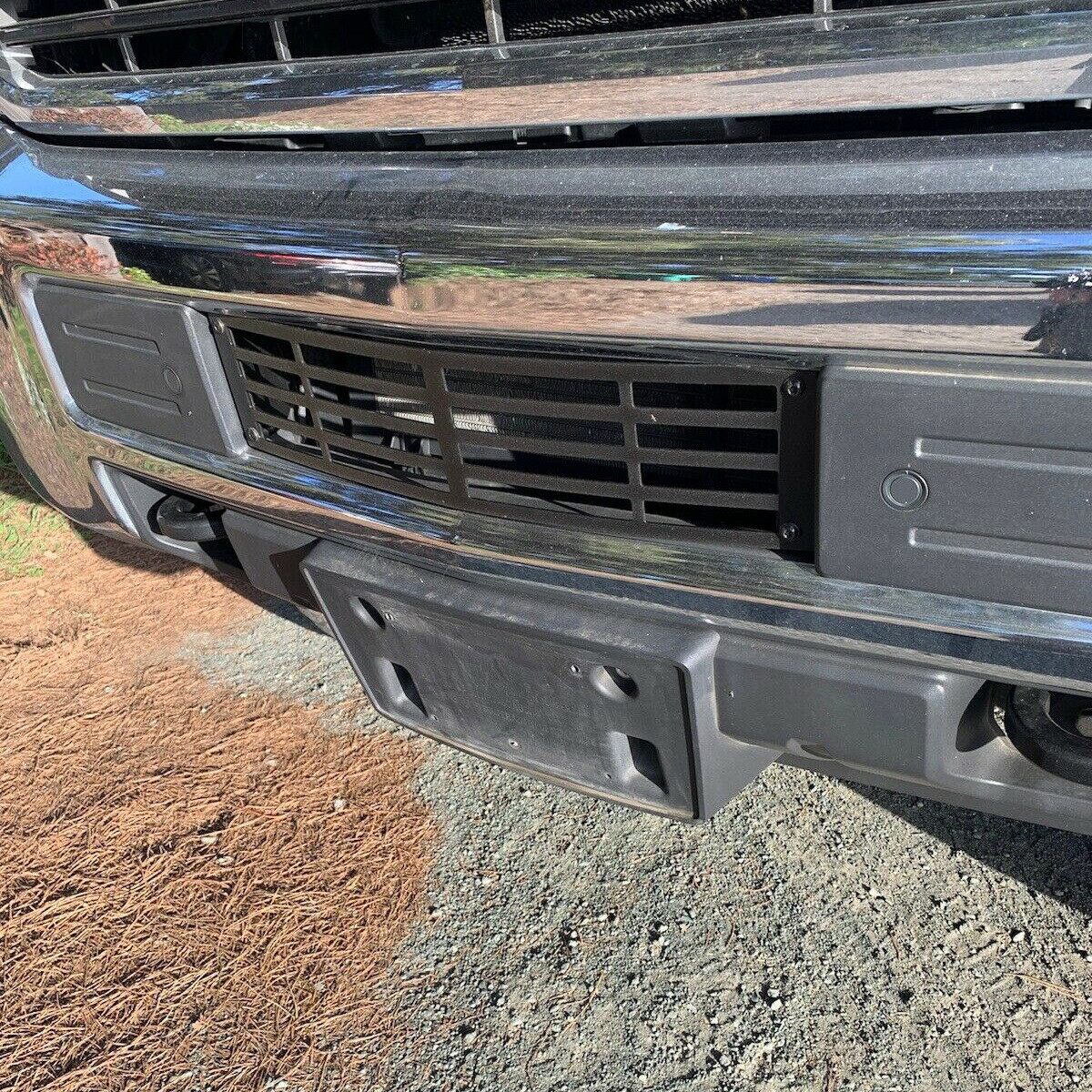 Bumper Grille Insert For 2015-2019 Chevy Silverado 2500 3500 HD Black ...