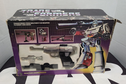Megatron 1984 G1 TRANSFORMERS Original 100% COMPLETE Box Insert | eBay
