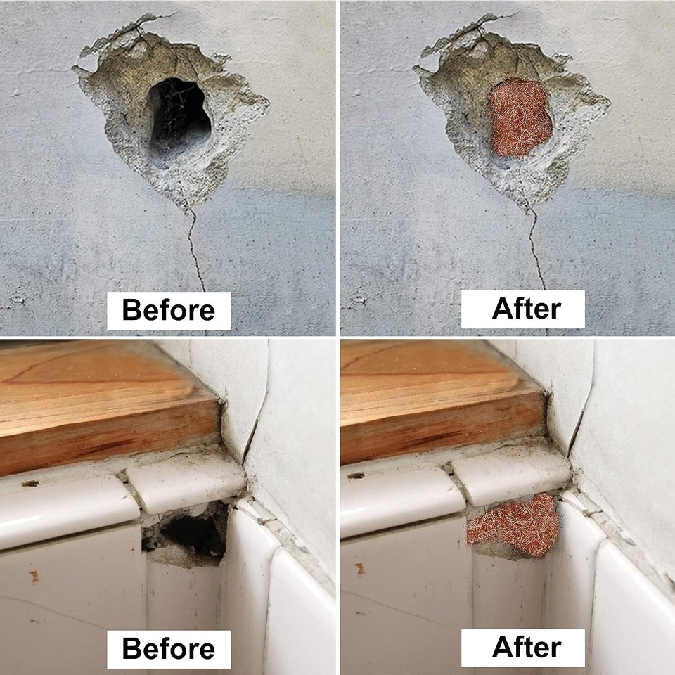 Copper Mesh Roll for Mice Rat Rodent Repllent Sturdy 32 Feet Copper ...