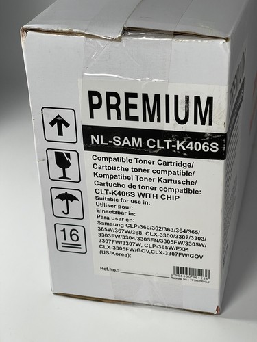 1 pack Neu CLT-K406S Toner Cartridge Black Sealed for Samsung Express ...