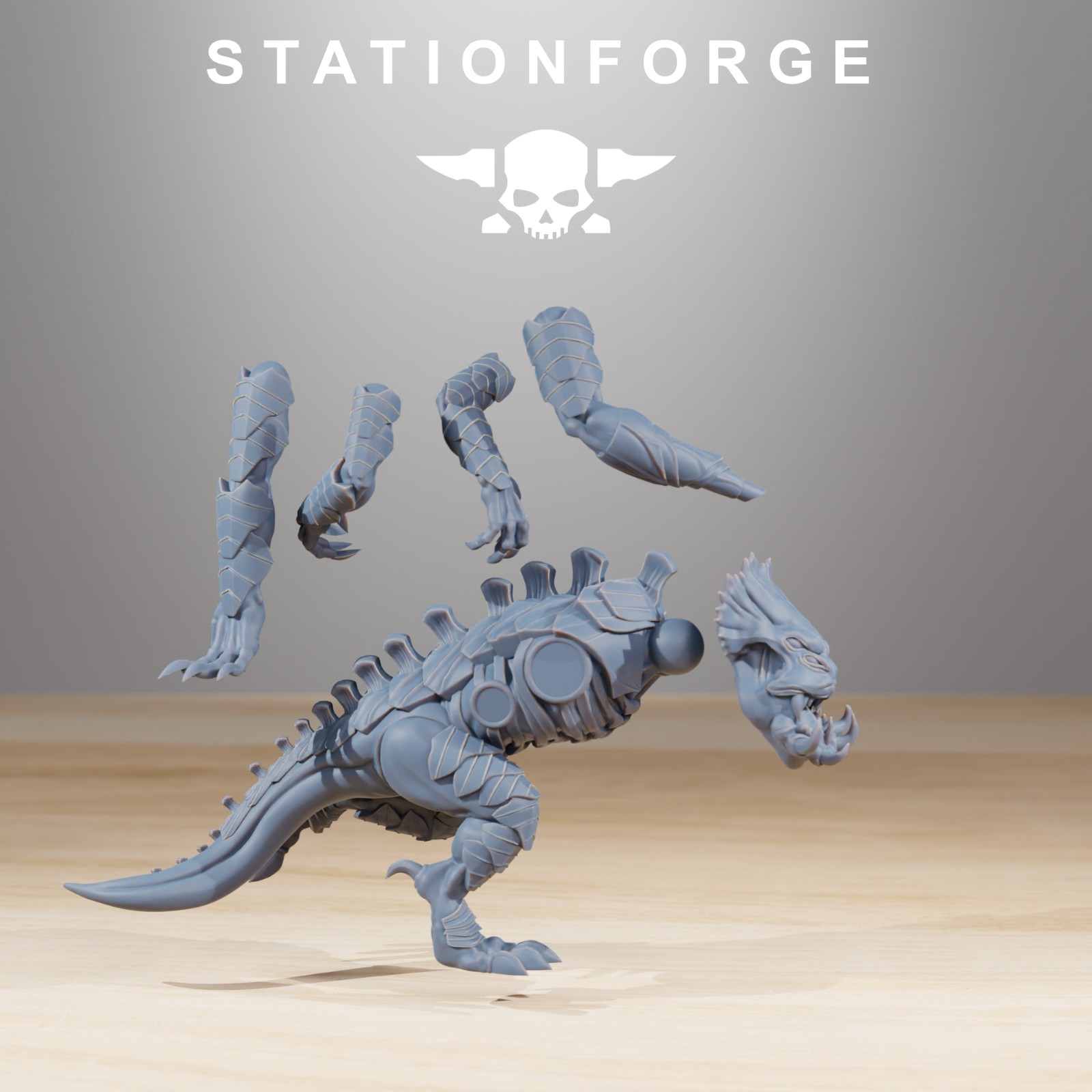 Station Forge Miniatures Xenarid Infantry Tabletop Sci Fi Grim Dark ...