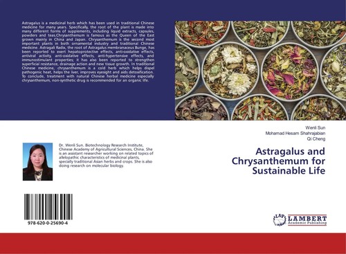 Wenli Sun (u. a.) | Astragalus and Chrysanthemum for Sustainable Life ...