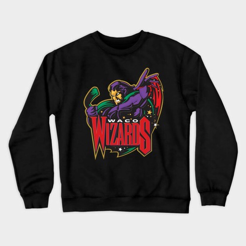 Waco Wizards WPHL Hockey Crewneck Sweatshirt Minor League Texas | eBay