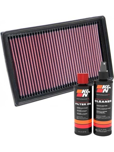 K&N Air Filter 33-2886 + Recharge Kit fits Volvo S40 2.0 544 D | eBay