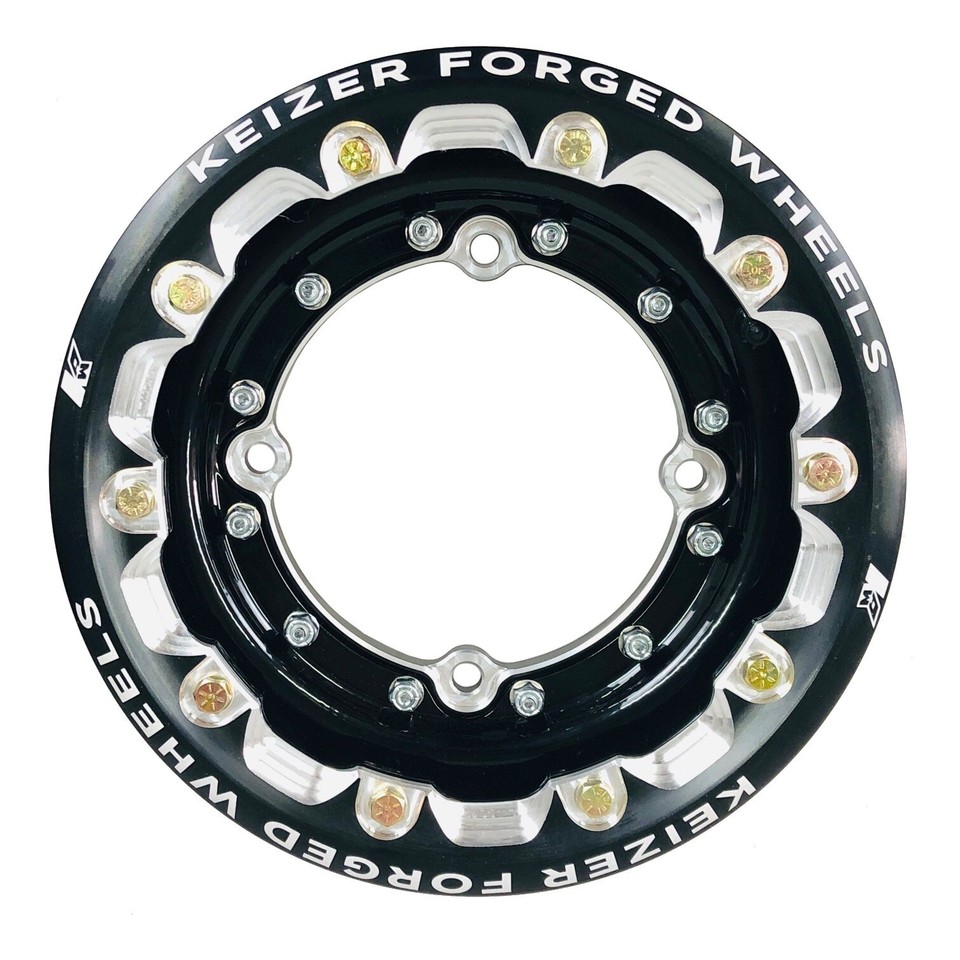 Keizer Racing Forged Dual Beadlock Wheels 9" Rear 10" Front Honda TRX ...