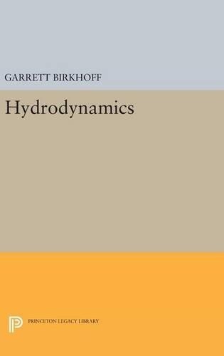 Garrett Birkhoff Hydrodynamics (Gebundene Ausgabe) (US IMPORT ...