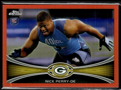 2012 Topps Chrome #185 Nick Perry Orange Refractor | eBay