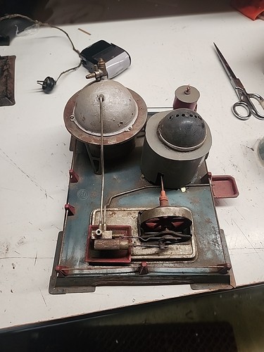 Vintage MAR MARX TOY STEAM ENGINE METAL | eBay