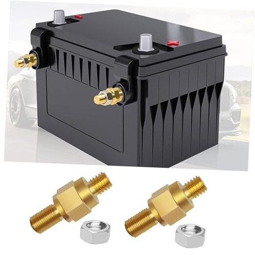 2PCS Car Side Post Battery Terminal Bolt, Standard Battery Post Solid ...