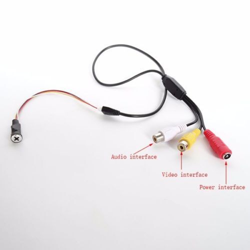 smallest 1200TVL HD Strip screw Lens mini cctv micro security tiny ...