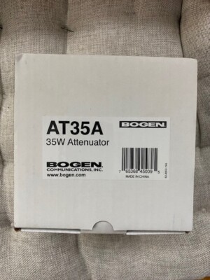 BRAND NEW - Bogen AT35A - 35W Attenuator | eBay