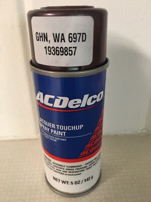 AC Delco GM Factory Touch Up Spray Paint 5oz Lacquer GHNWA697D | eBay