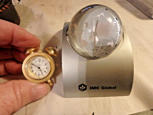 9S-mini TOZAI clock and SELCO GENEVE IMC advertising clogck-both need ...