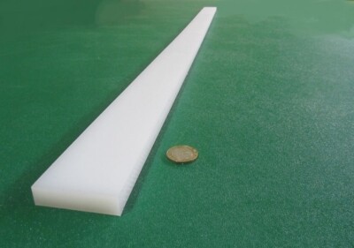 UHMW White Bar, 1/2" Thick x 2.00 Width x 48" Long | eBay