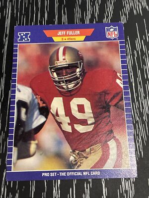 1989 Pro Set Jeff Fuller #376 San Francisco 49ers | eBay