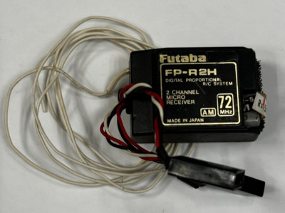 Really Nice Futaba FP-R2H R2H AM 72mhz RC Airplane Receiver RX G Plug ...