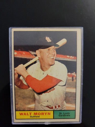 1961 Topps Baseball #91 - Walt Moryn - St. Louis Cardinals | eBay