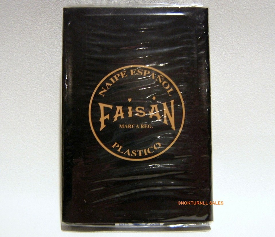 Baraja Naipe Espanola MARCA FAISAN 100% Plastico Spanish Playing Cards ...