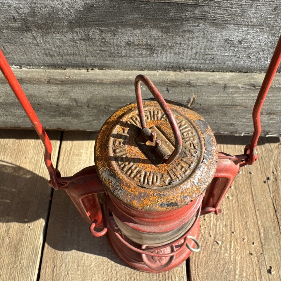 Super Baby German Red Lantern 175 Broken Globe | eBay