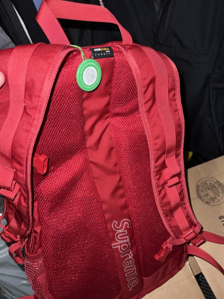 Supreme SS20 Backpack- Red | eBay