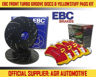 EBC FR GD DISCS YELLOW PADS 282mm FOR CITROEN XSARA PICASSO 1.6 TD 110 ...