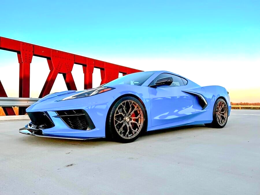 STANCE SF10 BRUSHED BRONZE WHEELS FOR CHEVY CORVETTE C8 Z06 E-RAY 20X10 ...