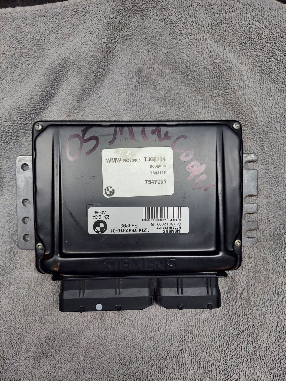2002-2006 Mini Cooper ECU 7536028 | eBay