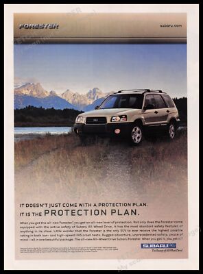 Subaru Forester Car SUV 2000s Print Advertisement Ad 2003 | eBay