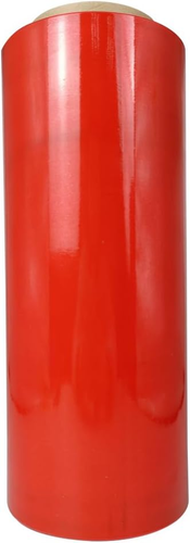 Red Stretch Wrap Plastic Wrap Roll 12”×1000ft 80 Gauge Storage ...