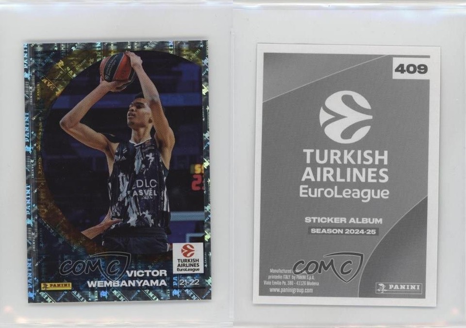 2024-25 Panini Turkish Airlines EuroLeague Album Stickers Victor ...