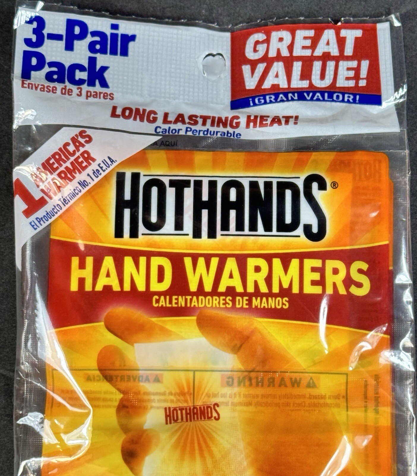 Hot Hands 3 Pack Hand Warmer | eBay