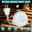 LED Motion-Activated Sensor Night Light AC Outlet Plug-In Indoor Wall ...