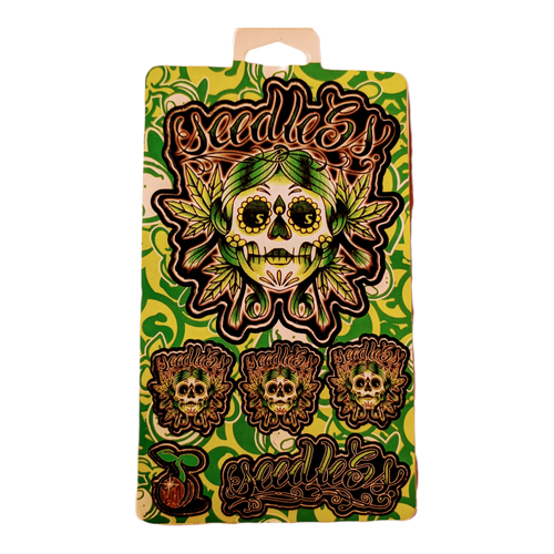 Seedless Clothing Company Stickercard Series #1 Style 2 M Jane 5.5" x 3 ...