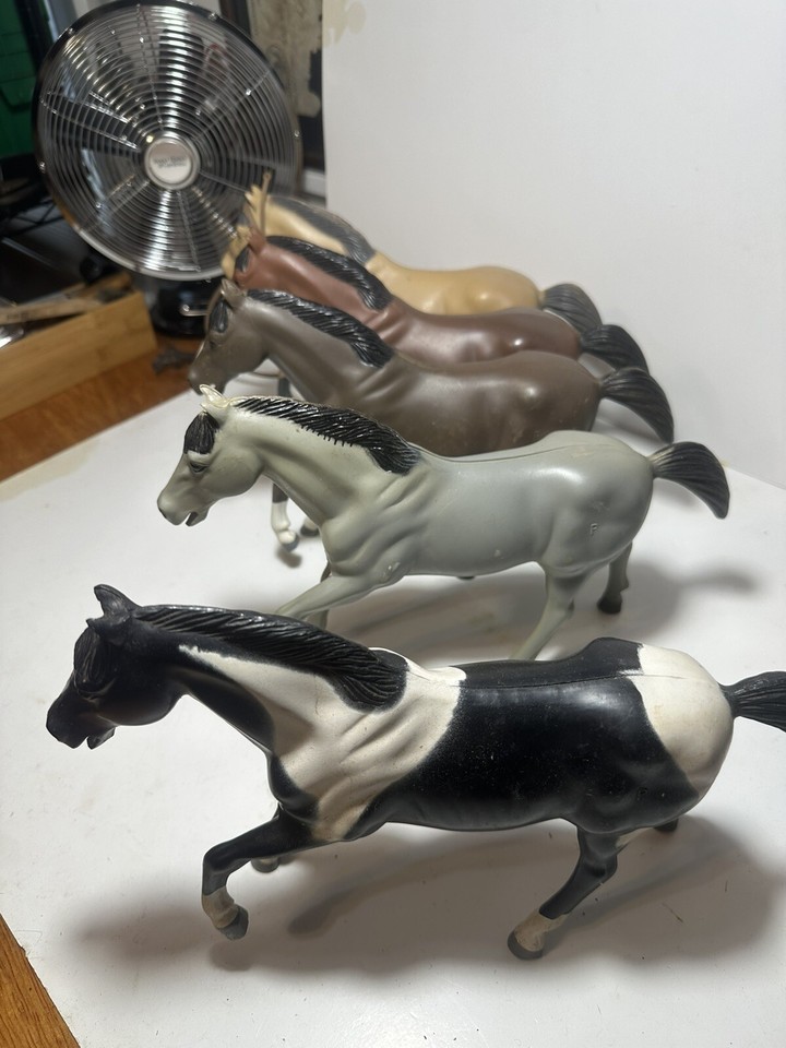 American Character 1966 BONANZA LOT Action Figure w Accessories/horses ...