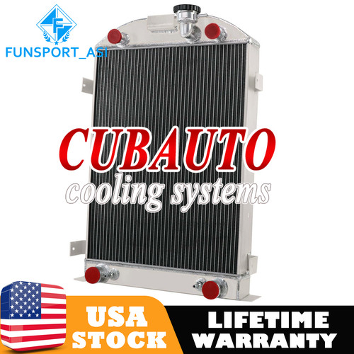 4 ROWS Aluminum Radiator For 1930 1931 Ford Model A Grill Shells ...