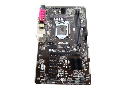 Asrock - H81 Pro Btc R.20 H81,ddr3,lga 1150,usb3.0,sata3 6gb/s Atx ...