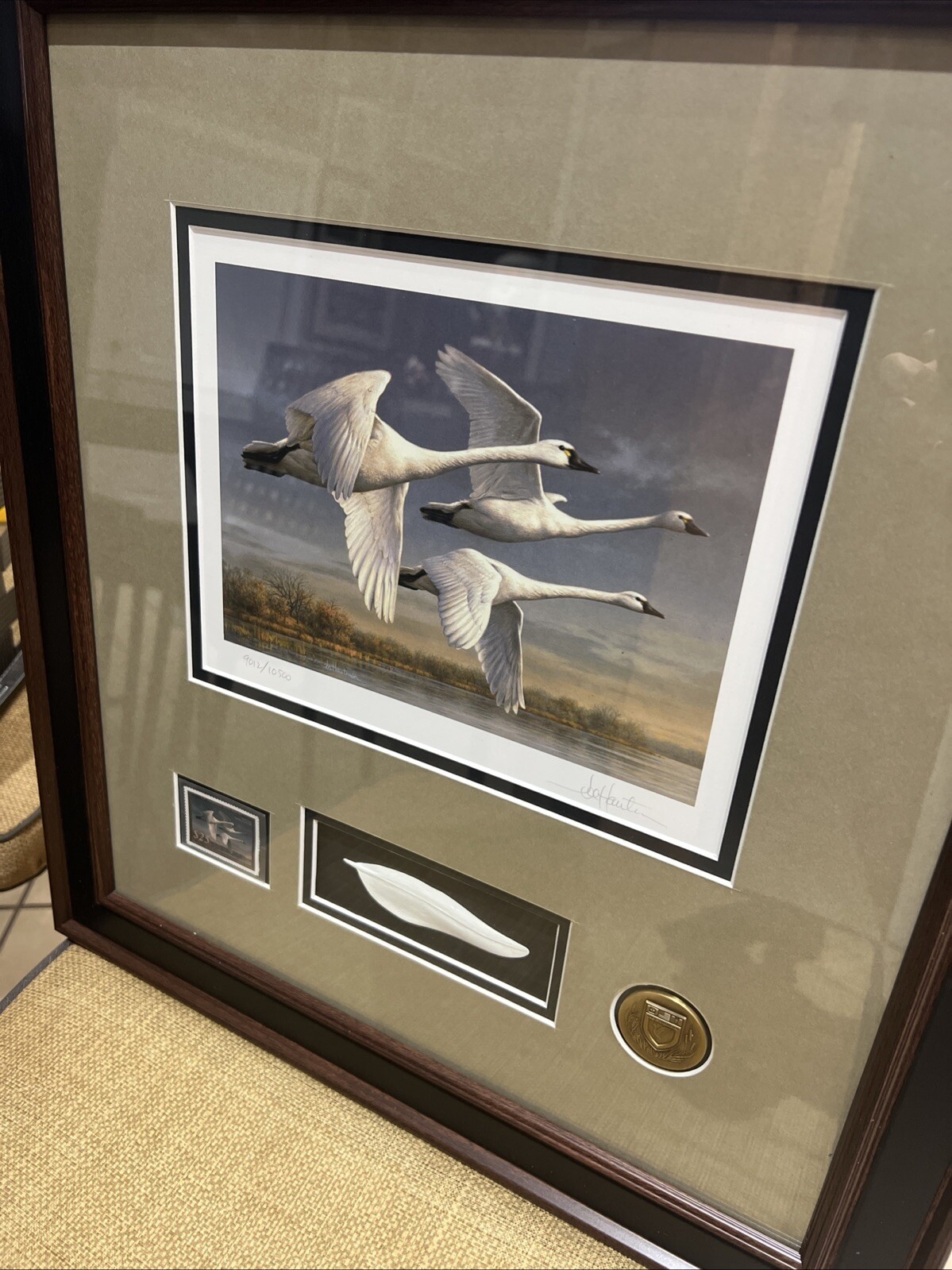 Ducks Unlimited 2024 Federal Duck Stamp Print Framed New In Box | eBay