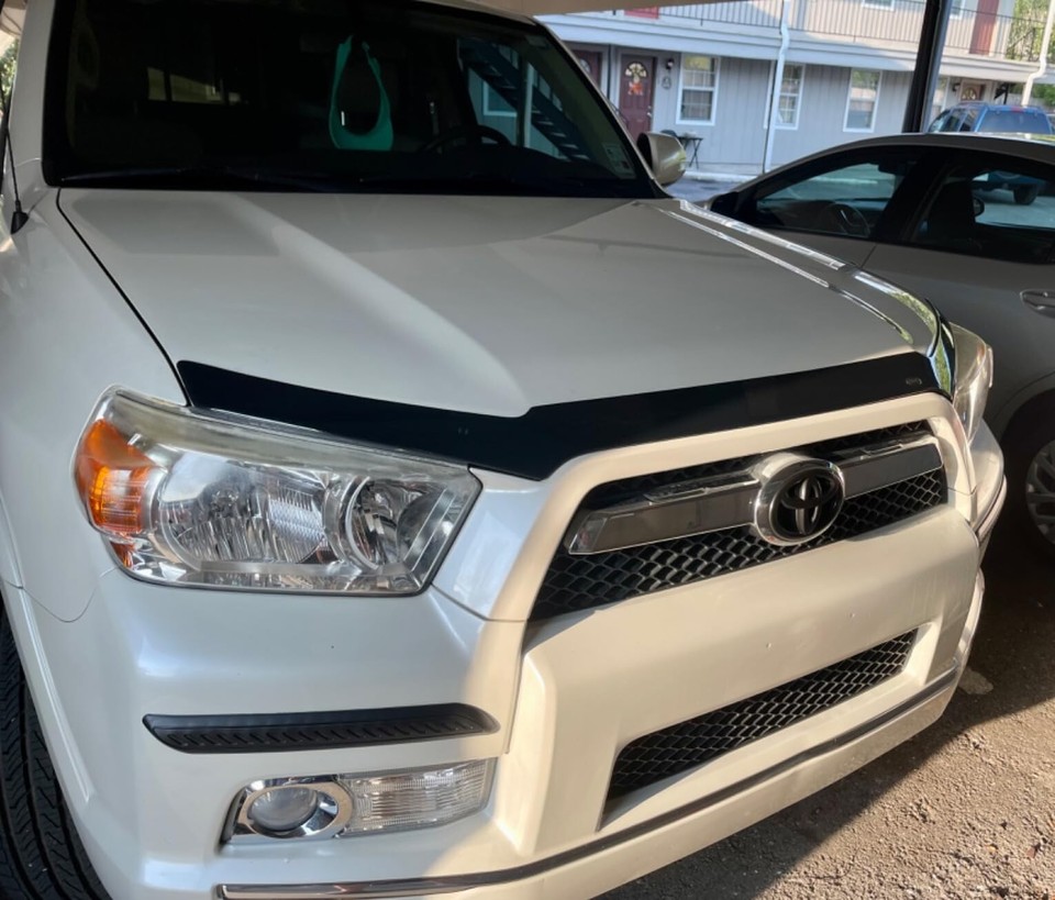 AeroSkin Chrome Hood Protector Bug Shield Deflector for 2010-2024 ...