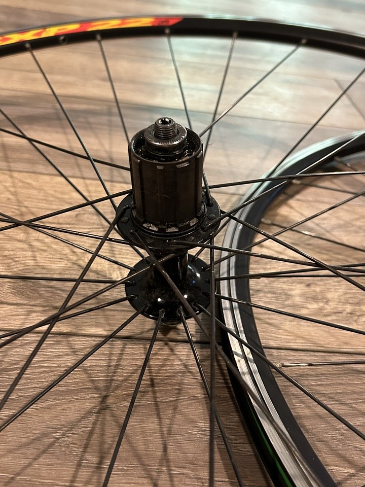 Mavic CXP 22 10-Speed Black Aluminum Wheelset No Tires | eBay