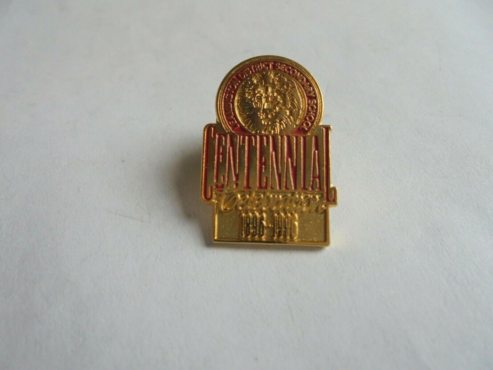 Vintage 1996 Leamington District Secondary School Centennial Lapel Pin ...